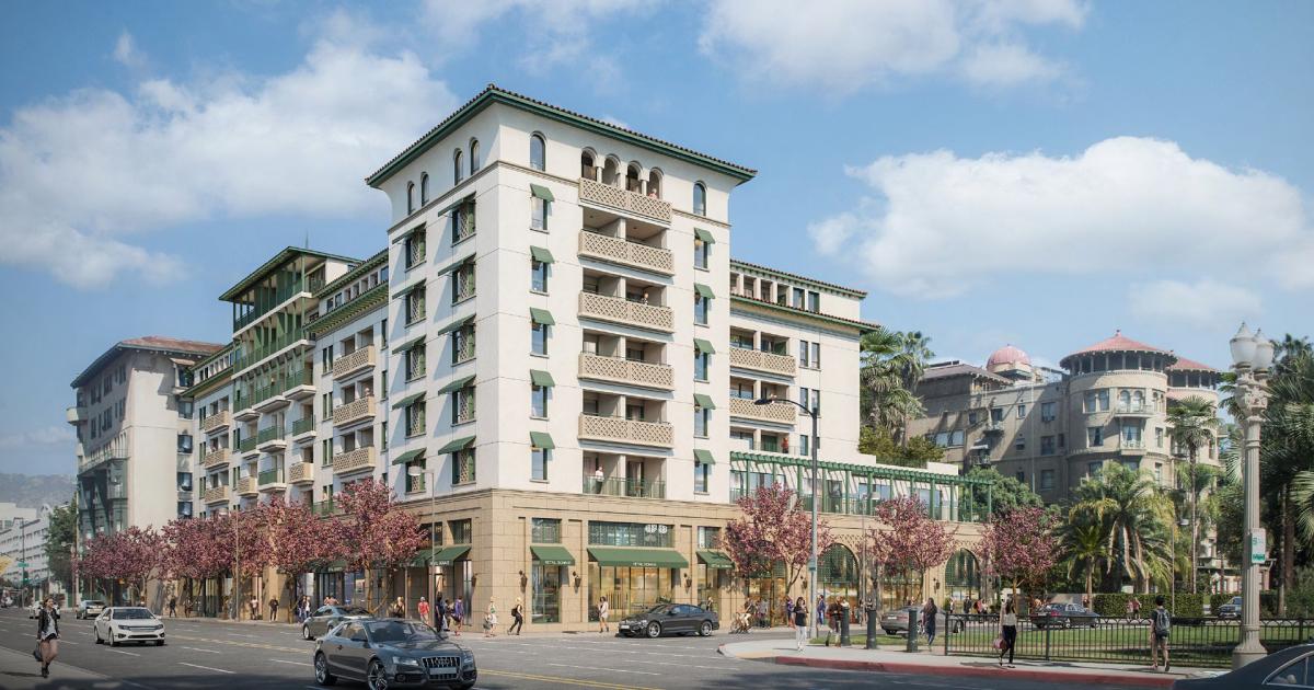Fresh Renderings For Central Park Apartments At 86 S Fair Oaks Avenue